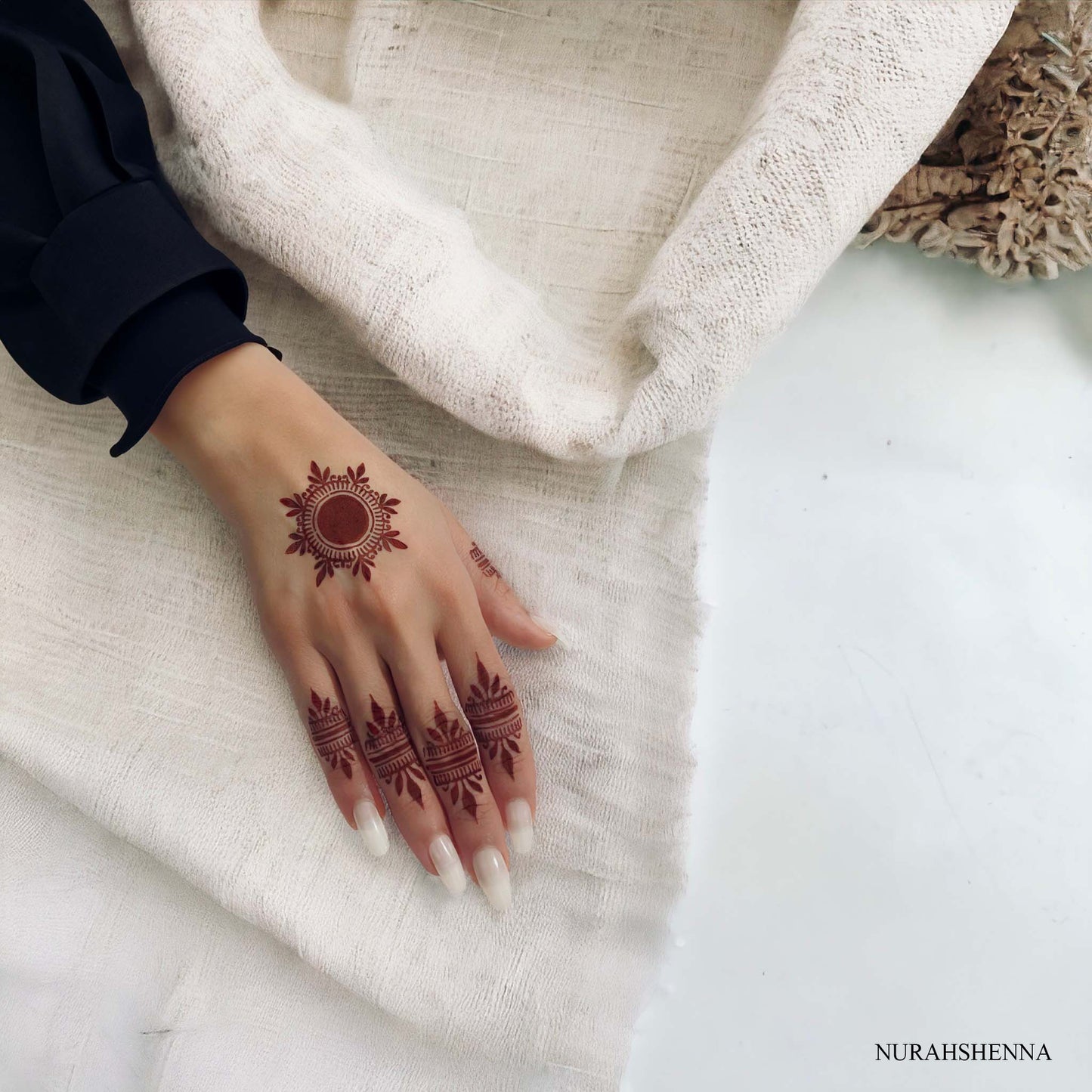 HENNA STENCIL - 075 – NURAHSHENNA