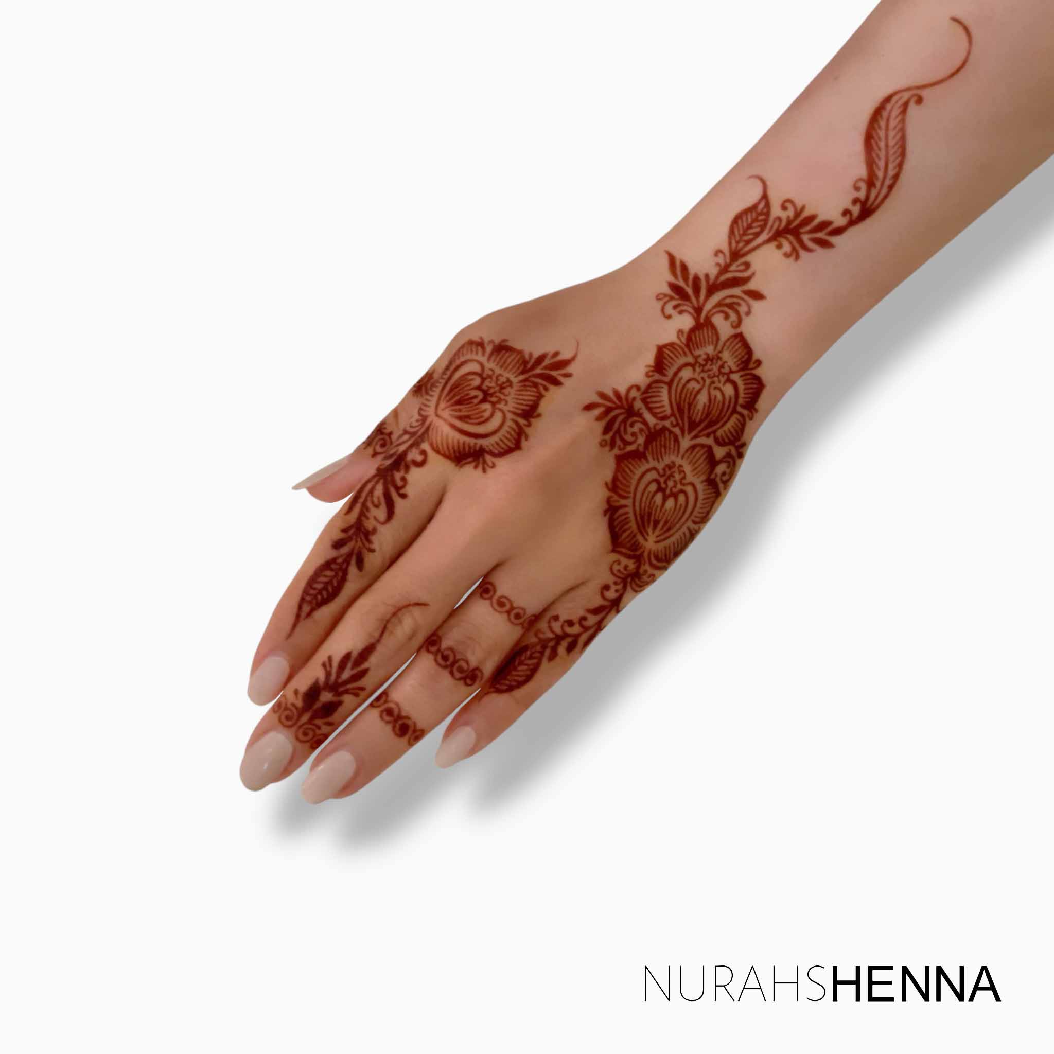 LACE HENNA STENCIL - 012 – NURAHSHENNA