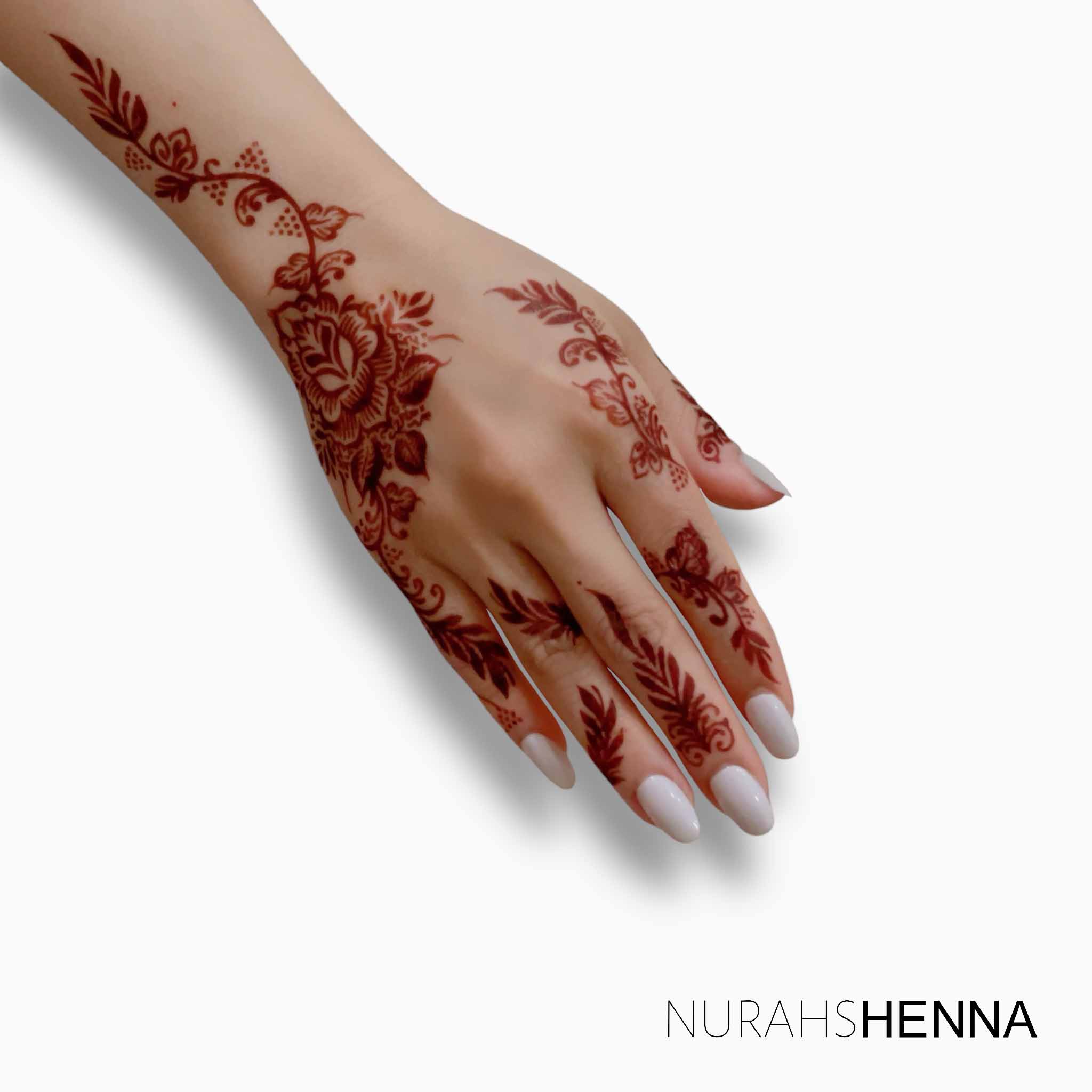 LACE HENNA STENCIL - 013 – NURAHSHENNA